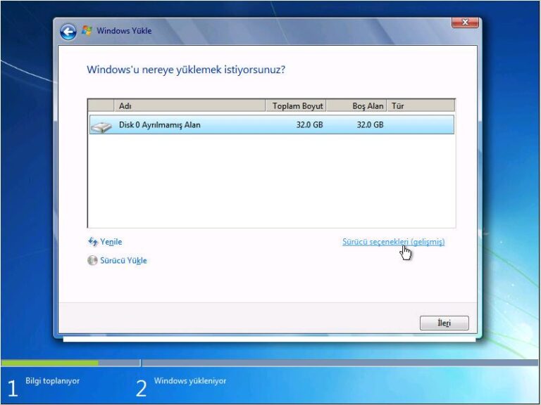 Windows 7 Format Nasıl Atılır? – My To World
